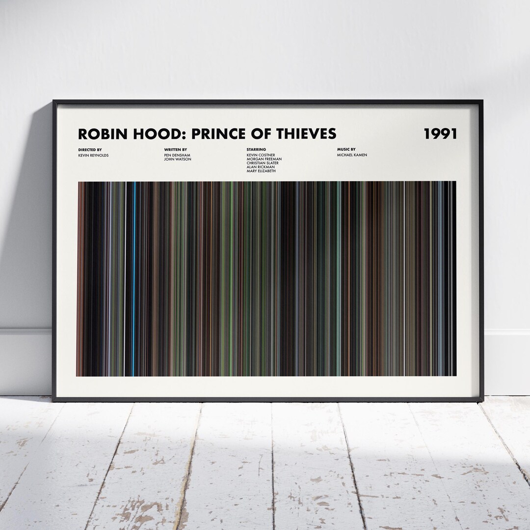 Robin Hood Prince of Thieves Poster, Robin Hood Print, Robin Hood Movie ...