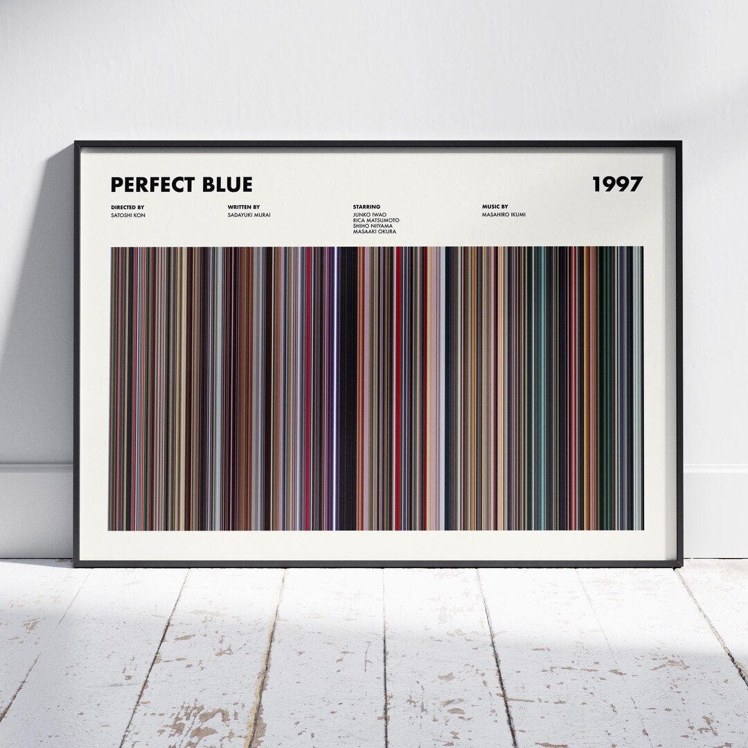 Perfect Blue Poster, Perfect Blue Print, Perfect Blue Movie Poster ...
