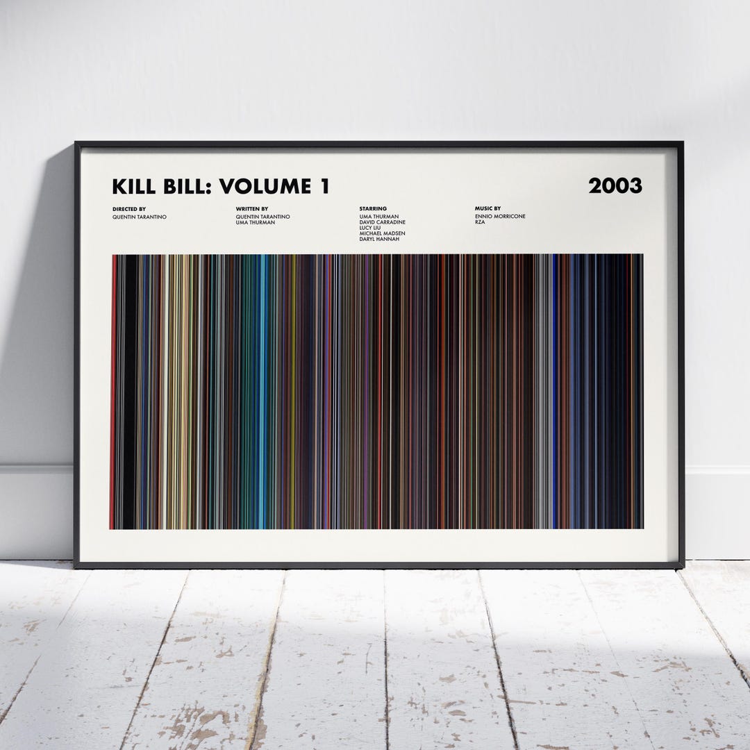 Kill Bill Volume 1 Poster, Kill Bill Print, Kill Bill Movie Poster ...