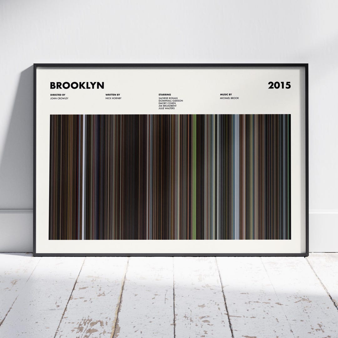 Brooklyn Poster, Brooklyn Print, Brooklyn Movie Poster, Brooklyn Wall ...