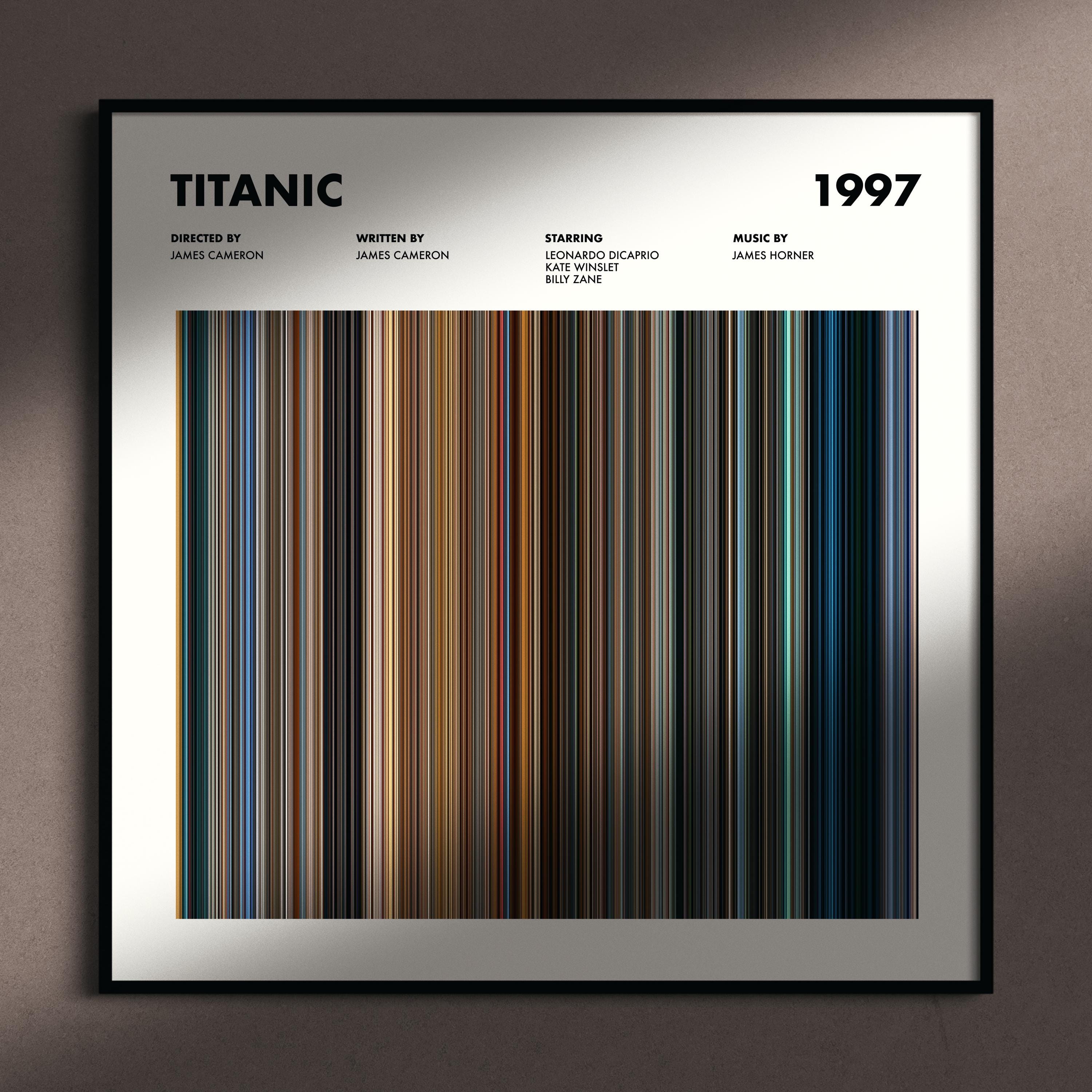 Titanic Poster, Titanic Print, Titanic Movie Poster, Titanic Wall Art ...