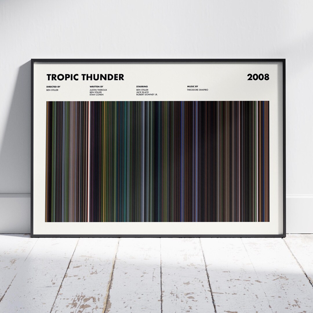 Tropic Thunder Poster, Tropic Thunder Print, Tropic Thunder Movie ...