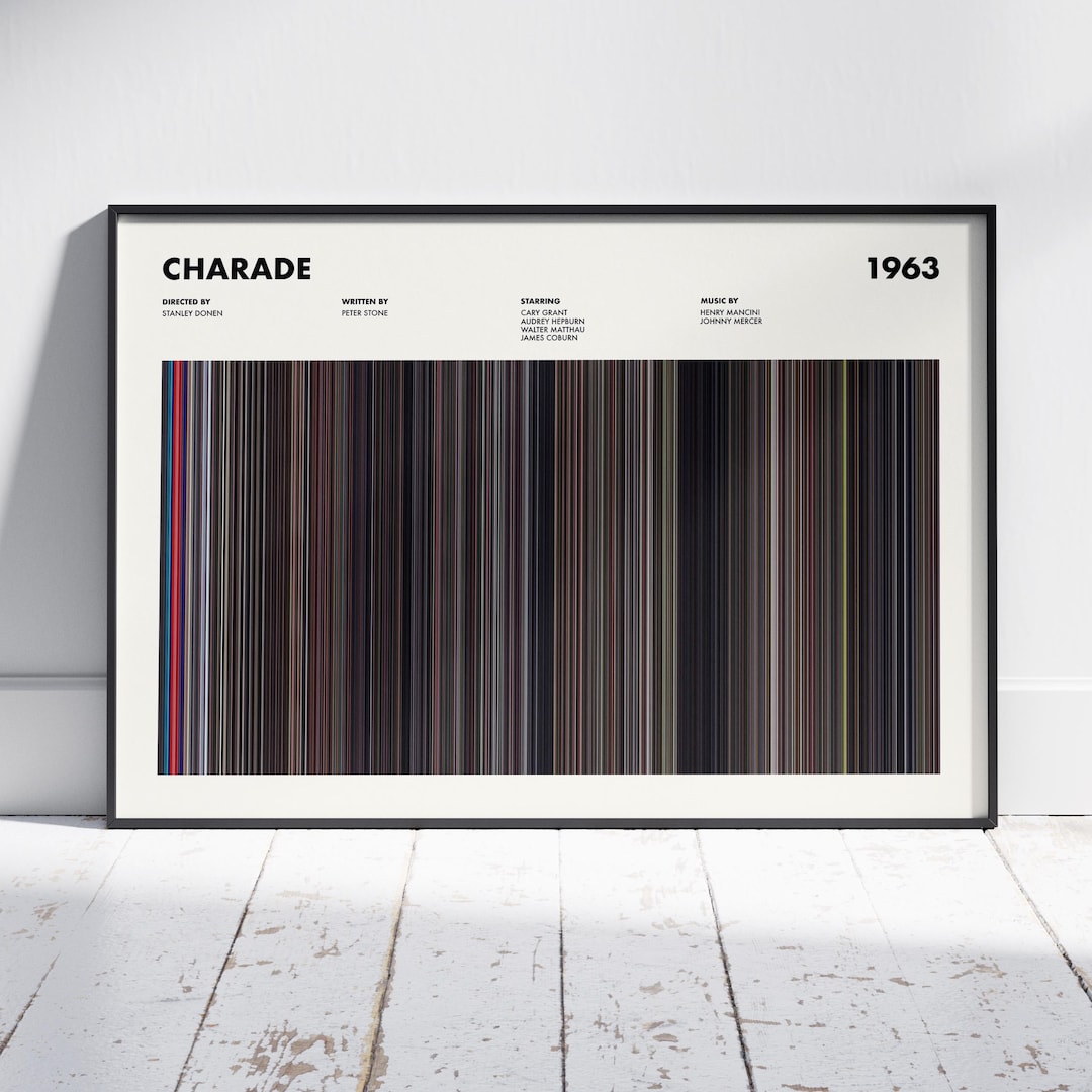 Charade Poster, Charade Print, Charade Movie Poster, Charade Wall Art ...