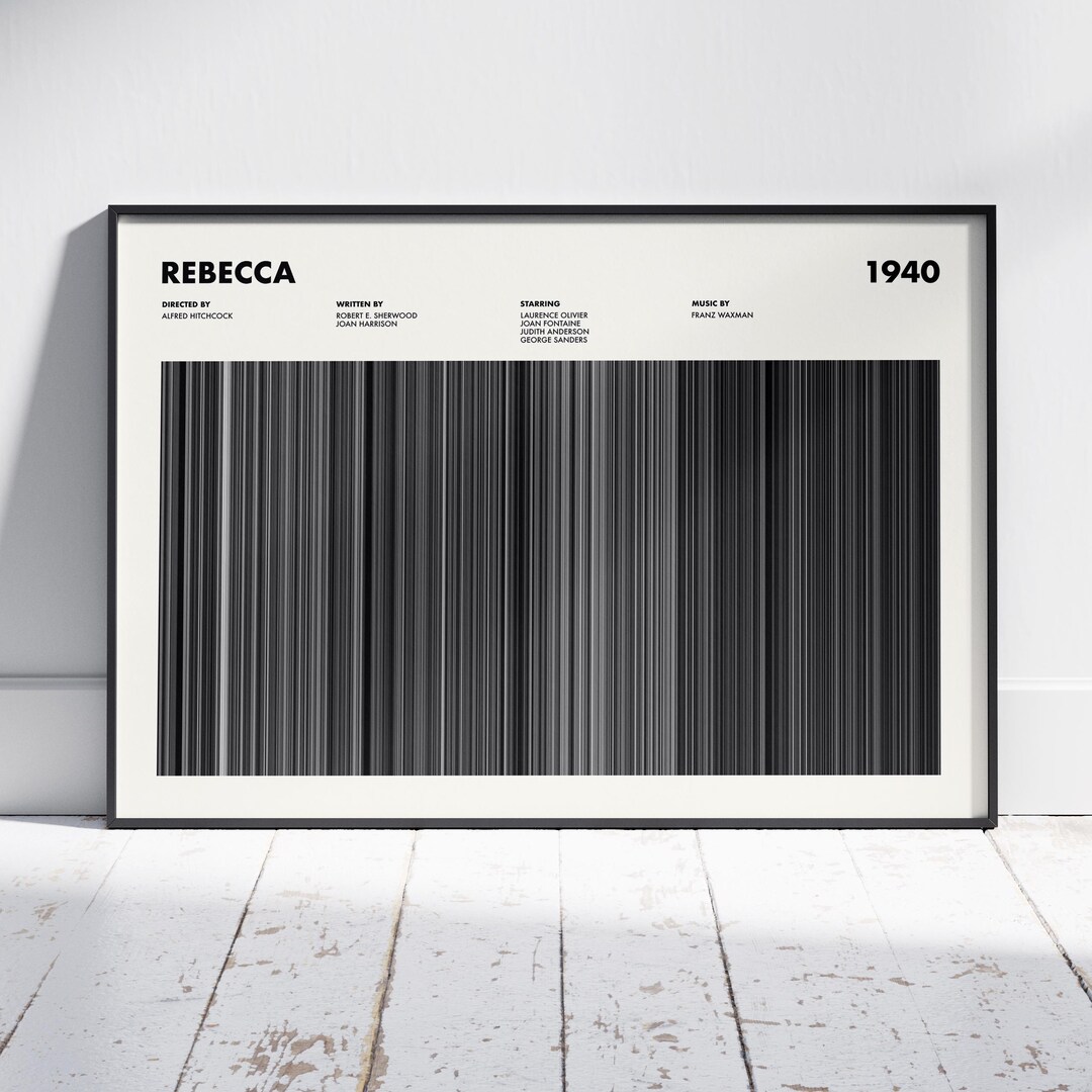 Rebecca Poster, Rebecca Print, Rebecca Movie Poster, Rebecca Wall Art ...