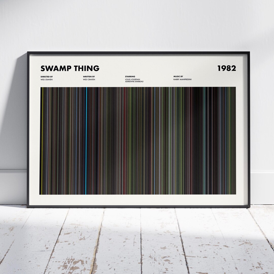 Swamp Thing Poster, Swamp Thing Print, Swamp Thing Movie Poster, Swamp ...