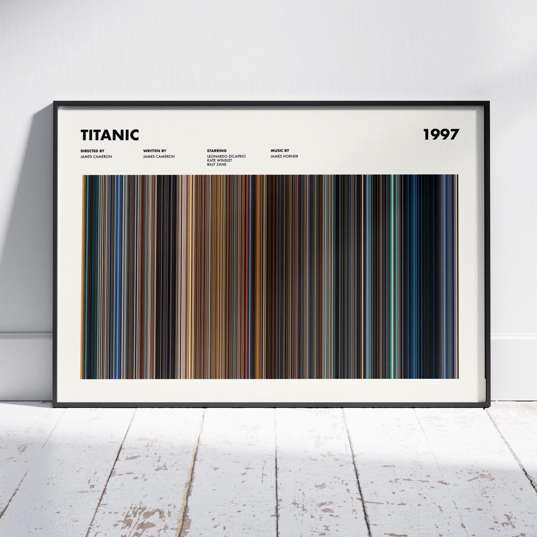 Titanic Poster Digital Download, Titanic Print, Titanic Movie Poster ...