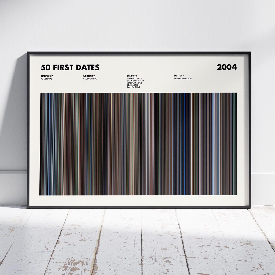 50 First Dates Poster, 50 First Dates Print, 50 First Dates Movie ...