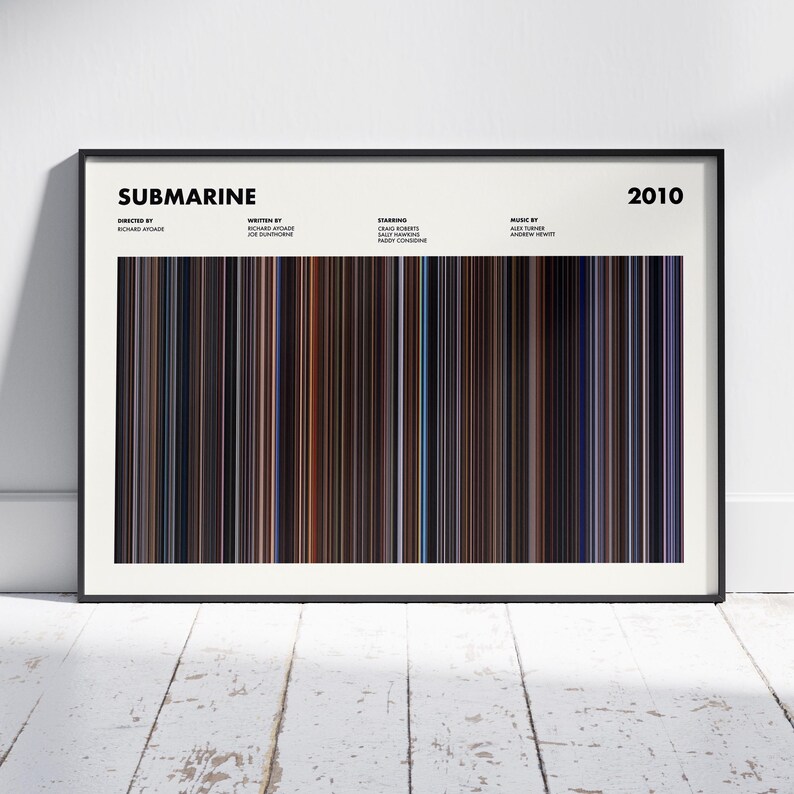 Submarine Poster, Submarine Print, Submarine Movie Poster, Submarine ...