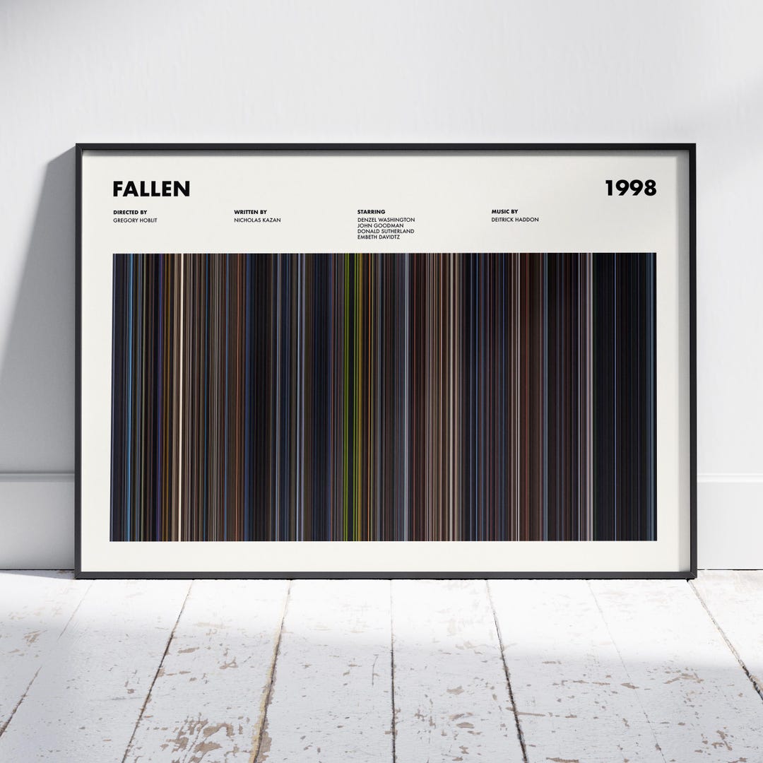 Fallen Poster, Fallen Print, Fallen Movie Poster, Fallen Wall Art ...