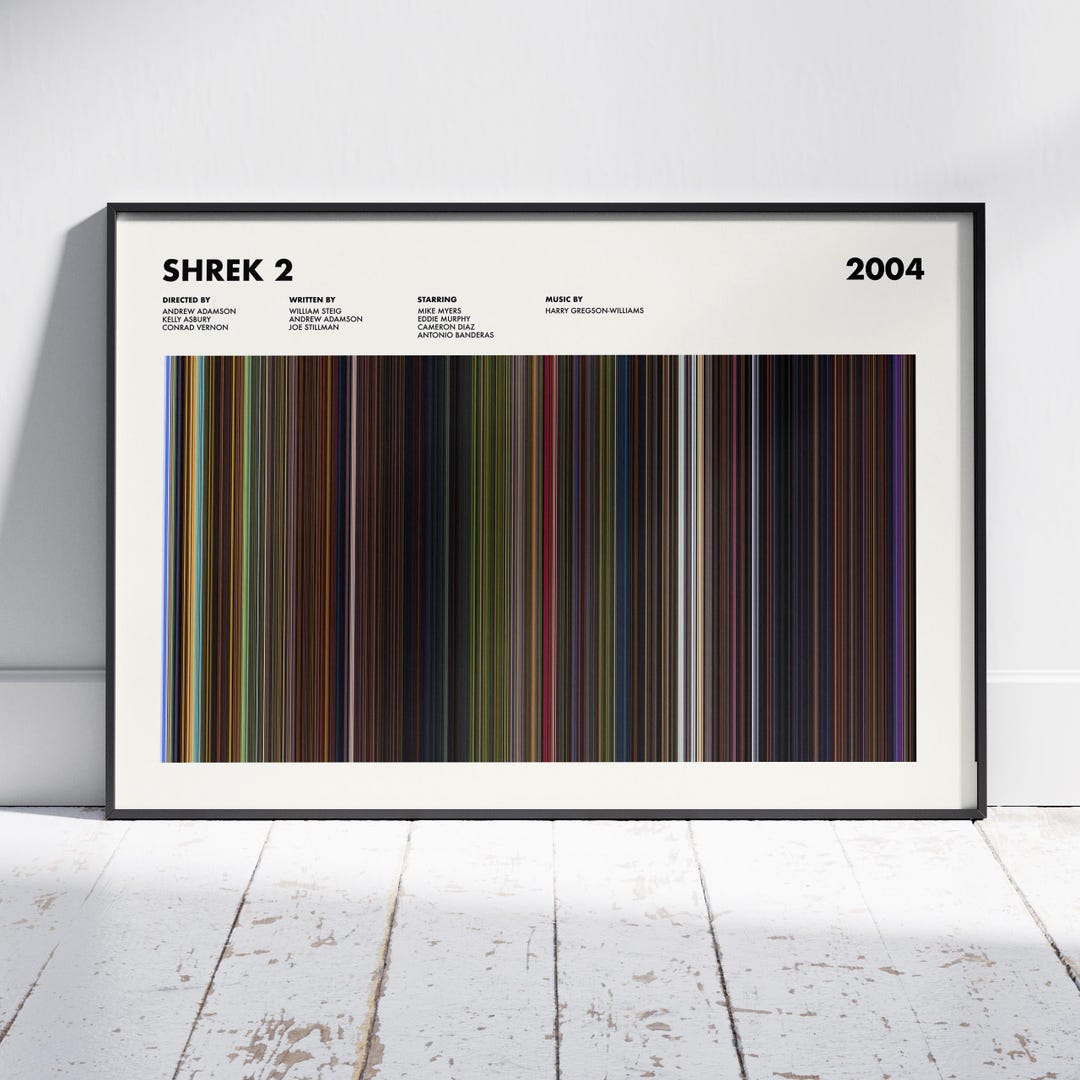 Shrek 2 Poster, Shrek 2 Print, Shrek 2 Movie Poster, Shrek 2 Wall Art ...