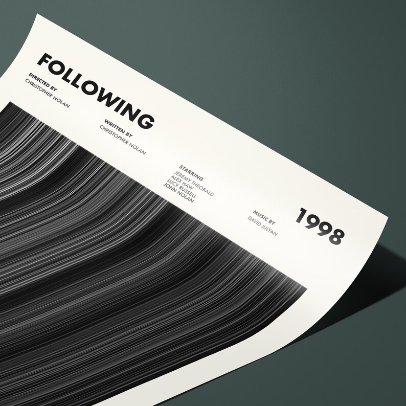 Following Poster, Following Print, Following Movie Poster, Following ...