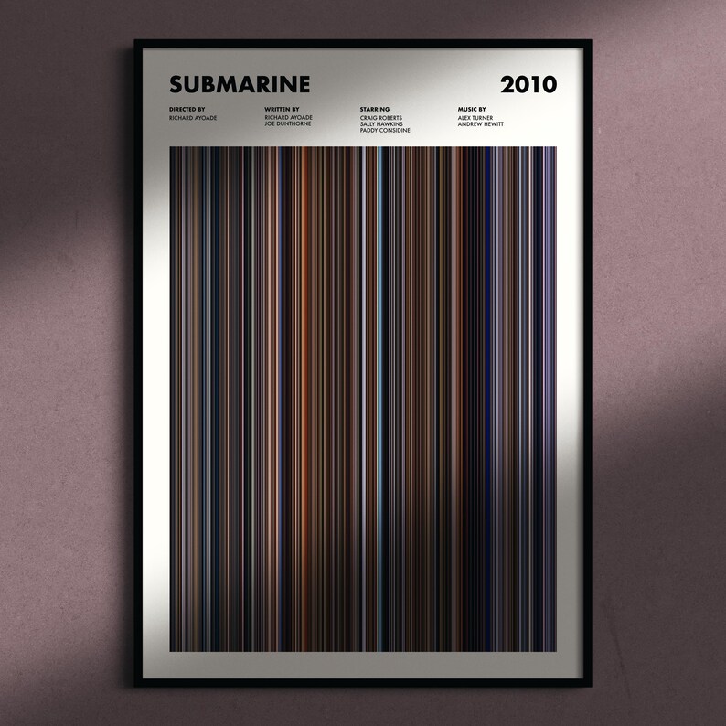 Submarine Poster, Submarine Print, Submarine Movie Poster, Submarine ...