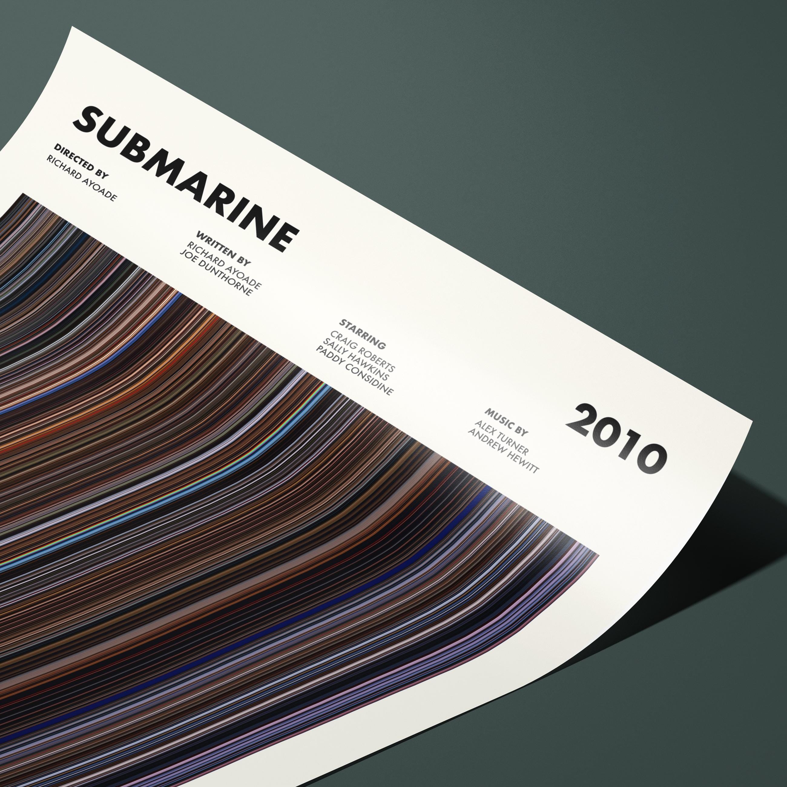 Submarine Poster, Submarine Print, Submarine Movie Poster, Submarine ...