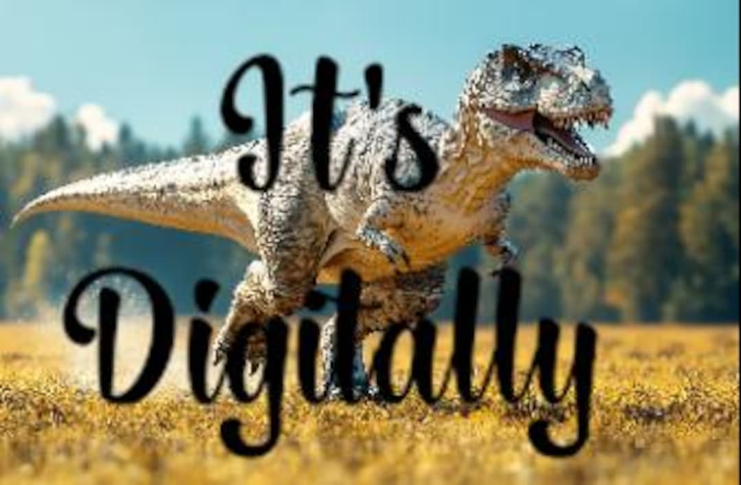Dinosaur Digital Backdrop/background, Dinosaur Photo Edits, Jurassic ...