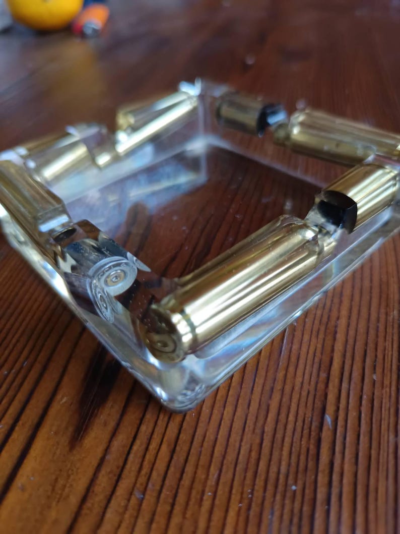 Ashtray With Filled Cartridge Cases - Etsy