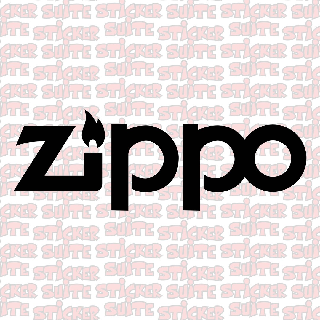 Zippo Logo Sticker/decal Choose Your Size and Colour - Etsy