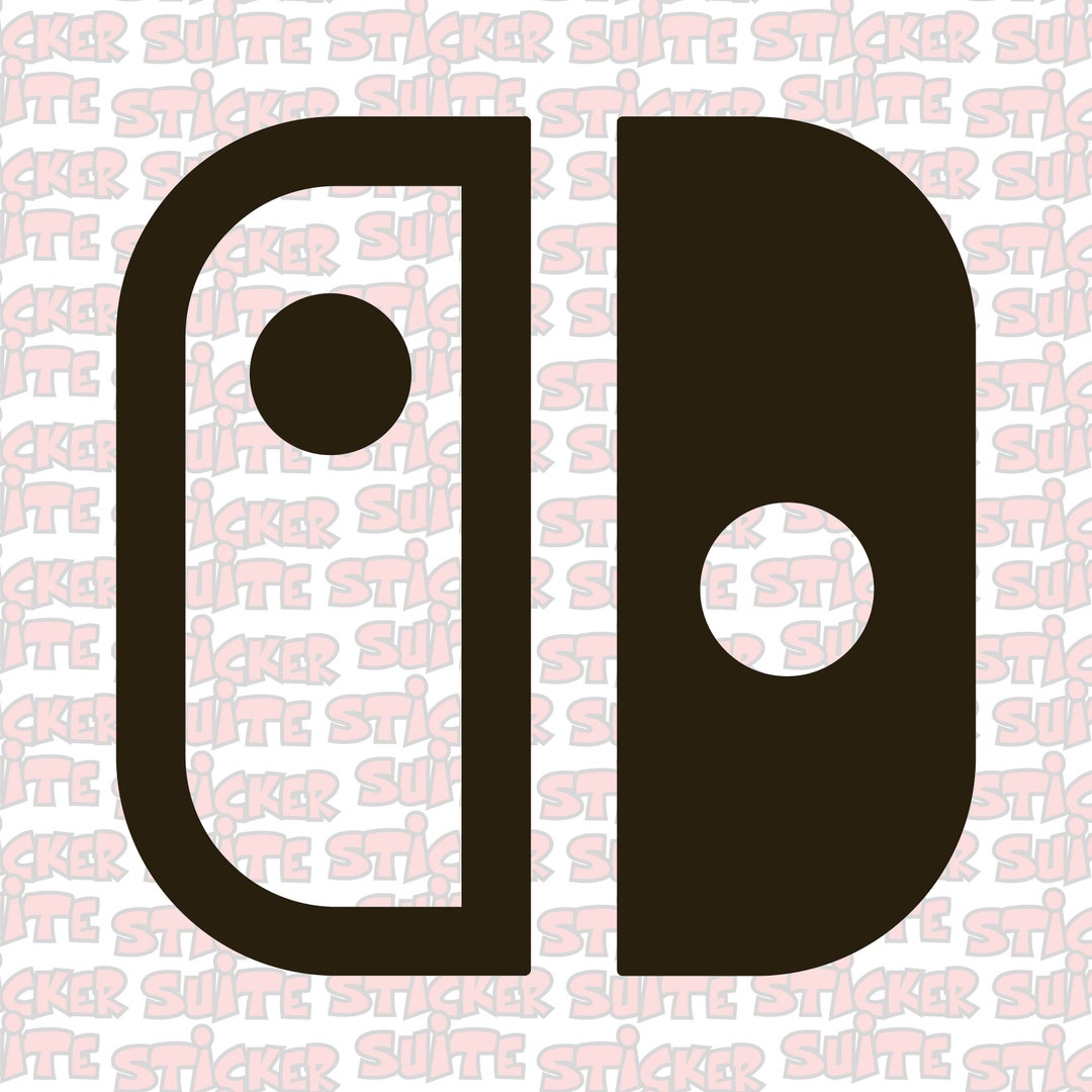 Nintendo Switch Logo V2 Sticker/decal Choose Your Size and Colour - Etsy