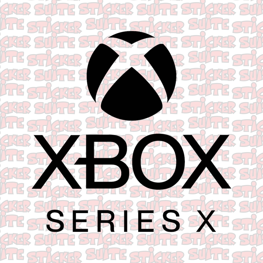 XBOX Series X Logo Sticker/decal Choose Your Size and Colour - Etsy