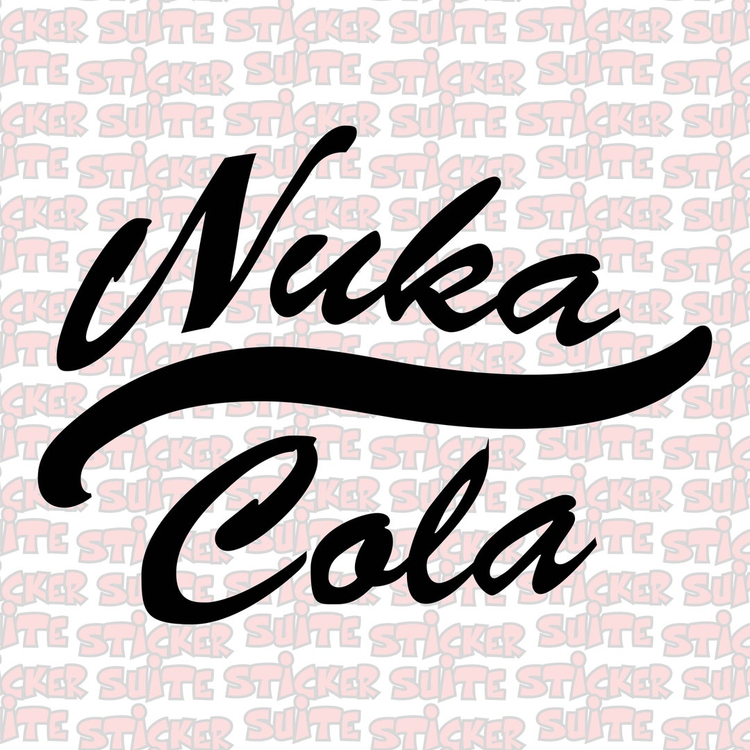 Fallout Nuka Cola Logo V1 Sticker/decal Choose Your Size and Colour ...