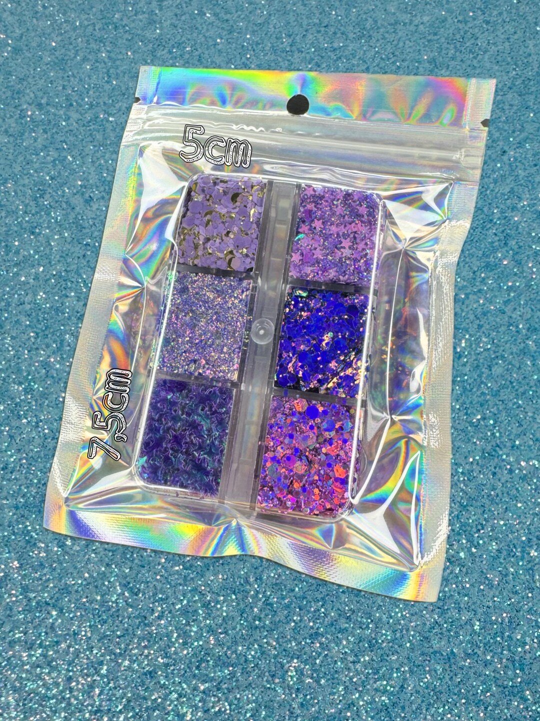 Violet Glitter Pallet Small. for Makeup - Etsy