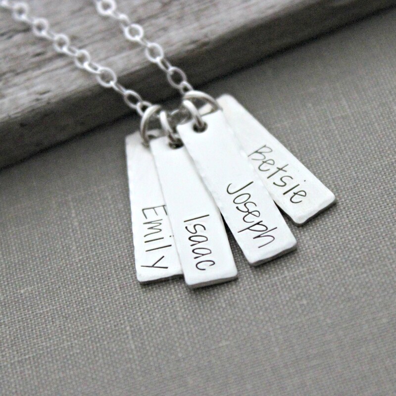Nameplate Necklace - Etsy