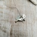 Sterling Silver Manatee Charm Necklace With Genuine Sea Glass and ...
