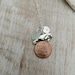 Sterling Silver Manatee Charm Necklace With Genuine Sea Glass and ...