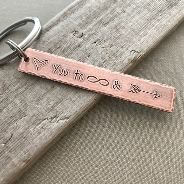 Infinity Key Chain - Etsy