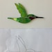 Pre-cut Stained Glass Small Hummingbird Kit - Etsy
