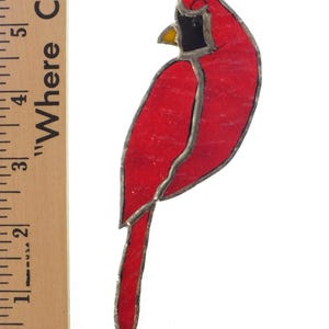 Pre-cut Stained Glass Small Cardinal Kit - Etsy