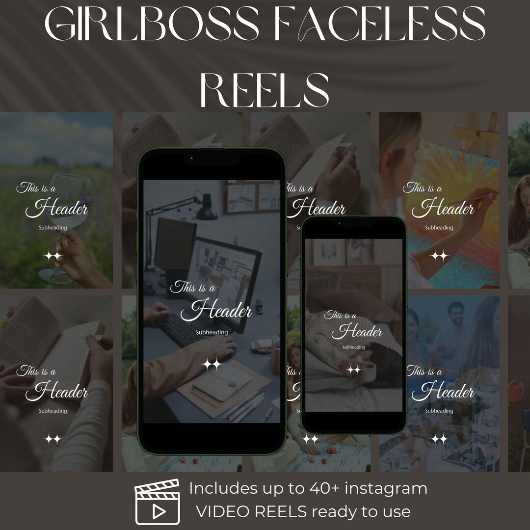 Girl Boss Reels, Boss Babe Reels, Done for You, PLR Digital Products ...