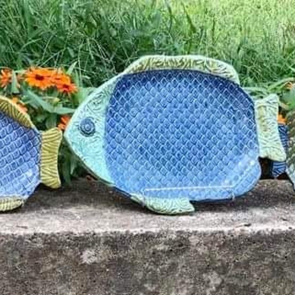 Pottery Fish - Etsy