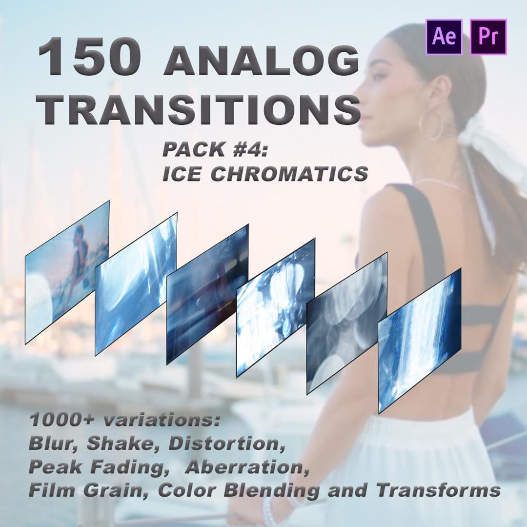 Analog Video Transitions for Premiere Pro and After Effects , Create ...