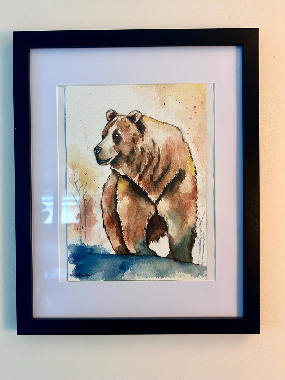Wildlife Watercolor Painting - Etsy