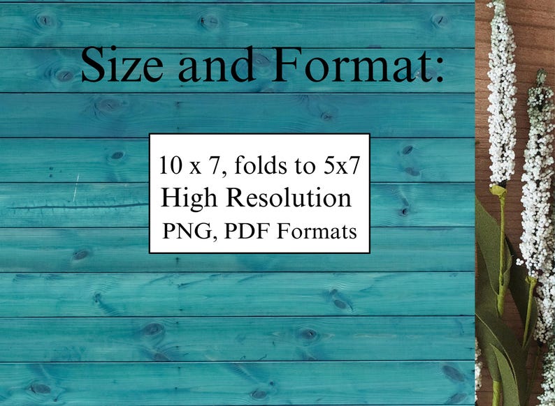 Printable Birthday Card, Floral Happy Birthday Card, Watercolor ...