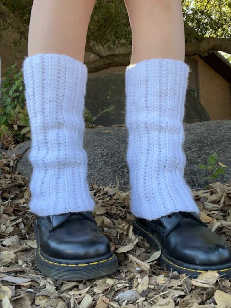 Crochet Leg Warmers, Custom Colors - Etsy