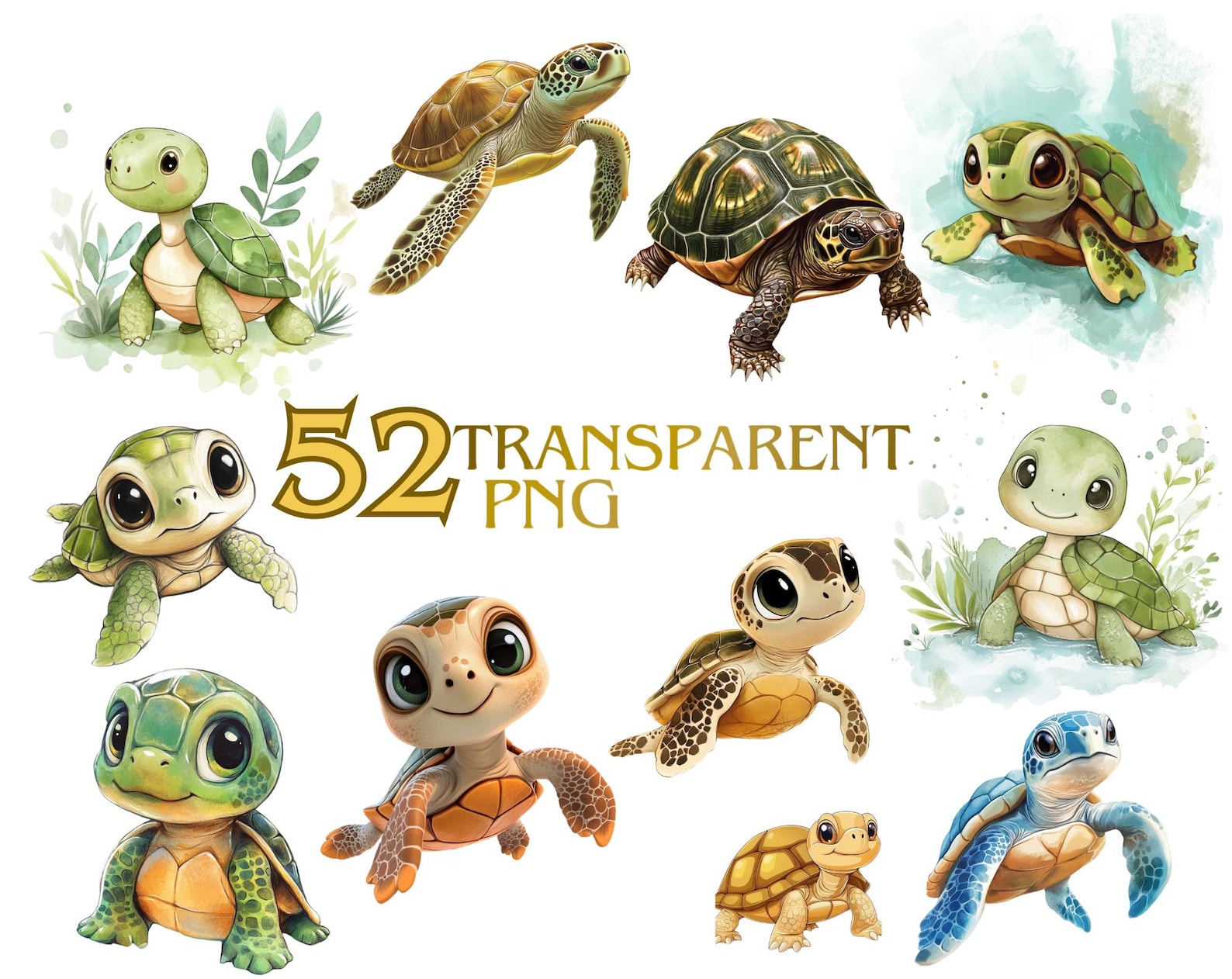 52 Baby Turtle PNG, Turtle Png, Turtle Sublimation,sea Turtle Png ...