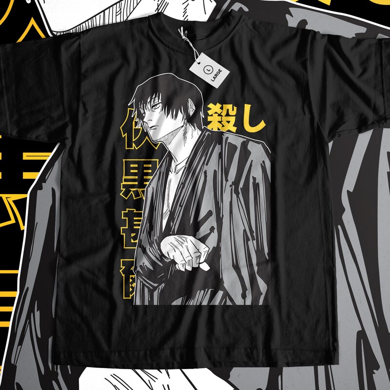 Toji Fushiguro Outfit - Etsy