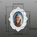 Memorial Photo Plaque/headstone Picture/oval Polymer-ceramic Photo Tile ...