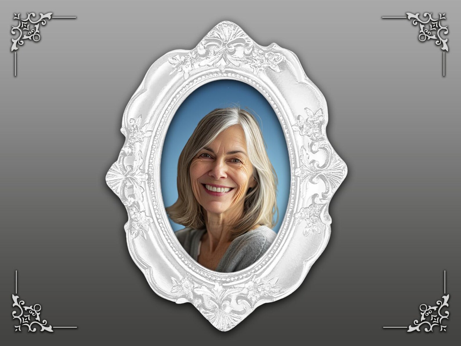 Memorial Photo Plaque/headstone Picture/oval Polymer-ceramic Photo Tile ...