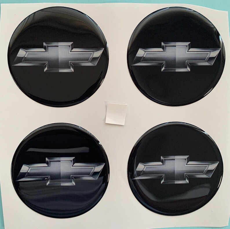 Excellent Quality / Set X 4 Self Adhesive Silicone Stickers Logo for ...