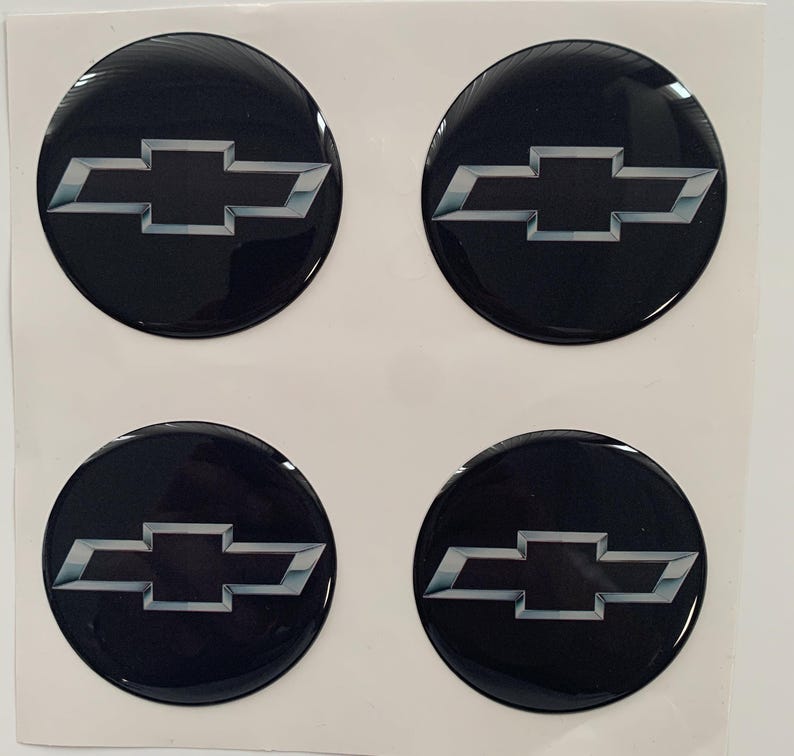 Excellent Quality / Set X 4 Self Adhesive Silicone Stickers Logo for ...