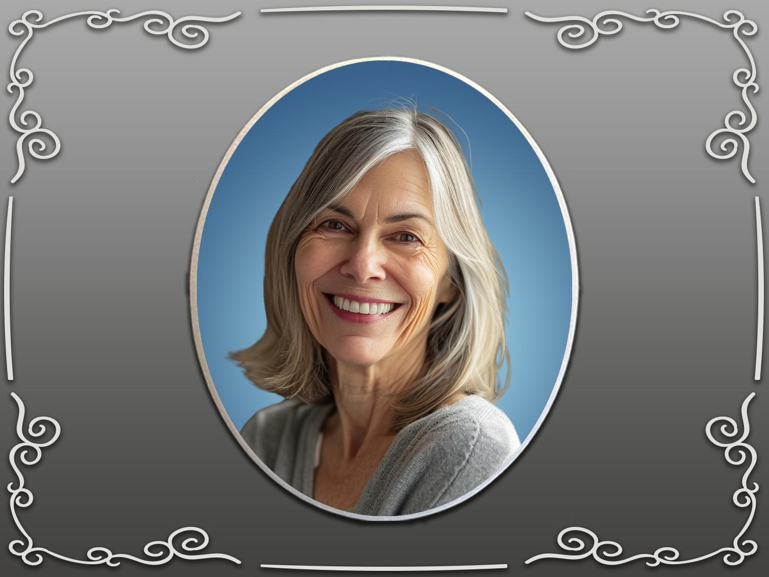 Memorial Photo Plaque/headstone Picture/oval Polymer-ceramic Photo Tile ...