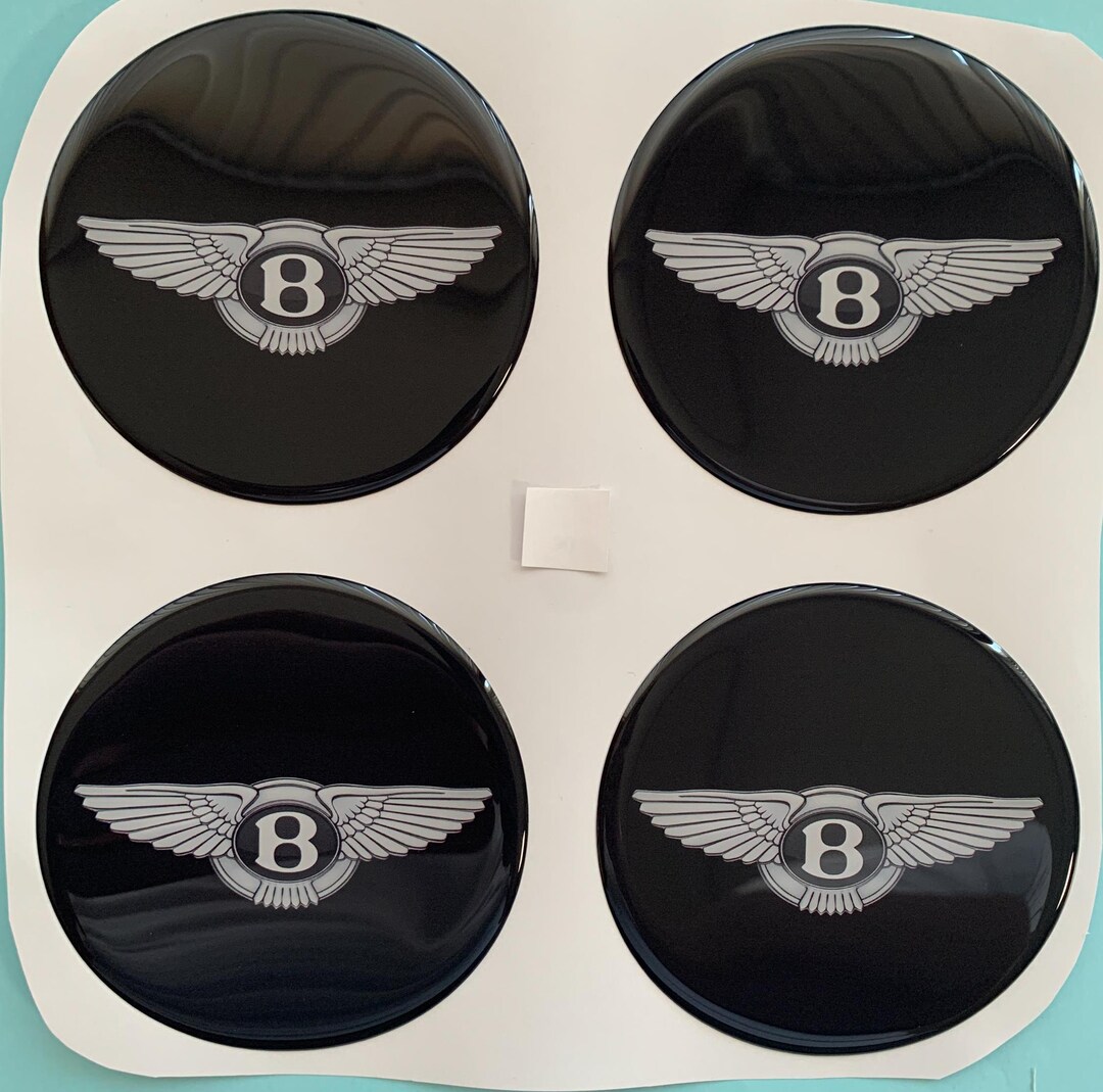 Excellent Quality / Set X 4 Self Adhesive Silicone Stickers Logo ...