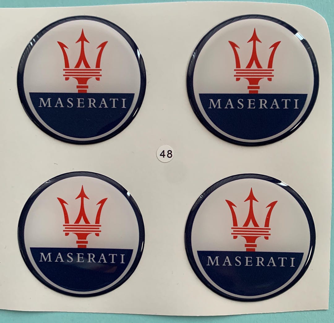 Excellent Quality/ Set X 4 Self Adhesive Silicone Stickers Logo ...