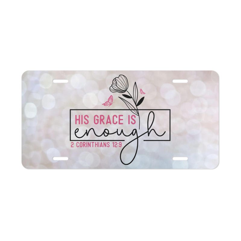 Bible License Plate - Etsy