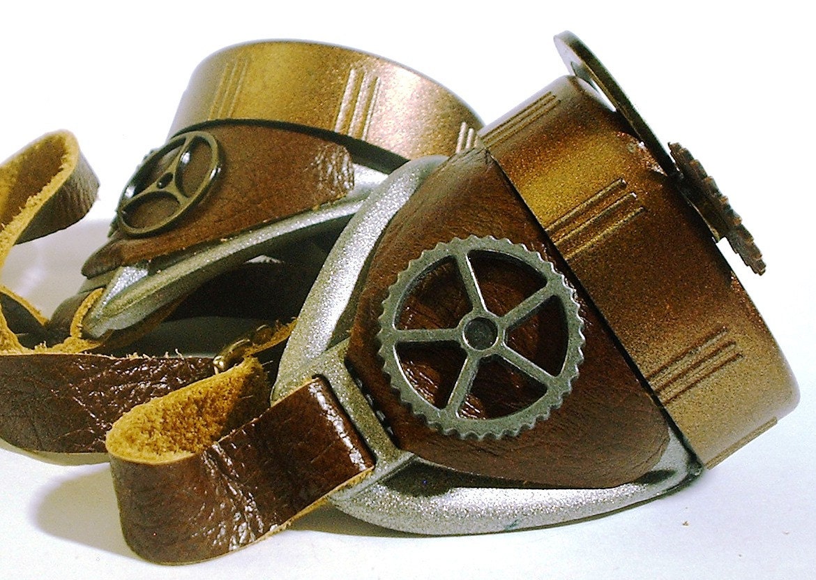 Steampunk Goggles With Optical Gear Enhancements - Etsy