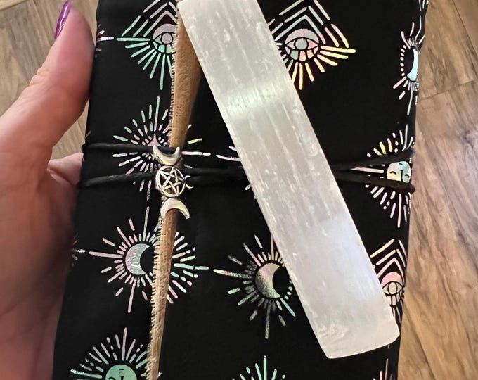 Tarot Wrap - Tarot Reading Cloth - Tarot Alter Cloth - Moon Phase - Etsy