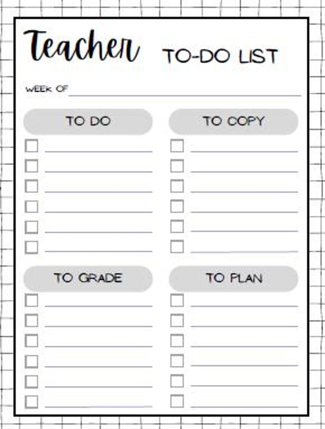 Teacher's Multi-page To-do/ Organizers: Student Groups & IEP Services ...
