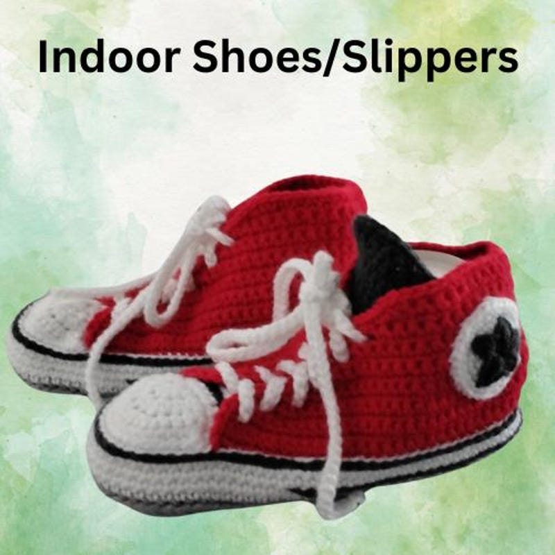 Crochet Converse Pattern - Etsy